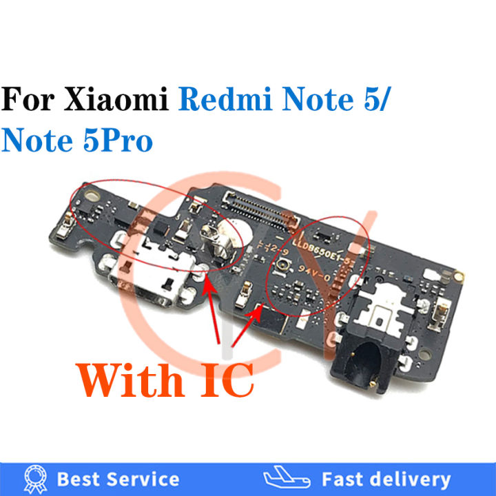 With IC For Xiaomi Redmi Note 5 Note 5Pro / Note5 Pro USB Dock Charging ...