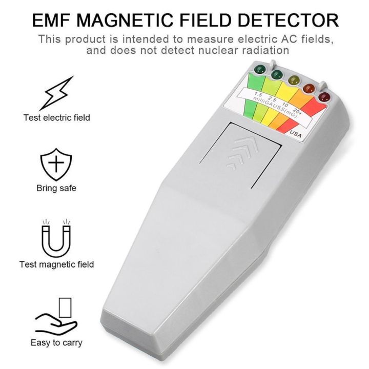 EMF Meter Best Magnetic Field Detector Ghost Hunting Paranormal ...