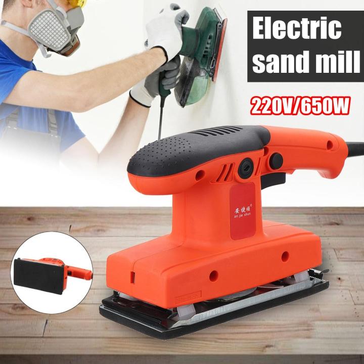 220V HEAVY New DUTY 240W ELECTRIC DETAIL PALM SANDER ORBITAL SANDING ...