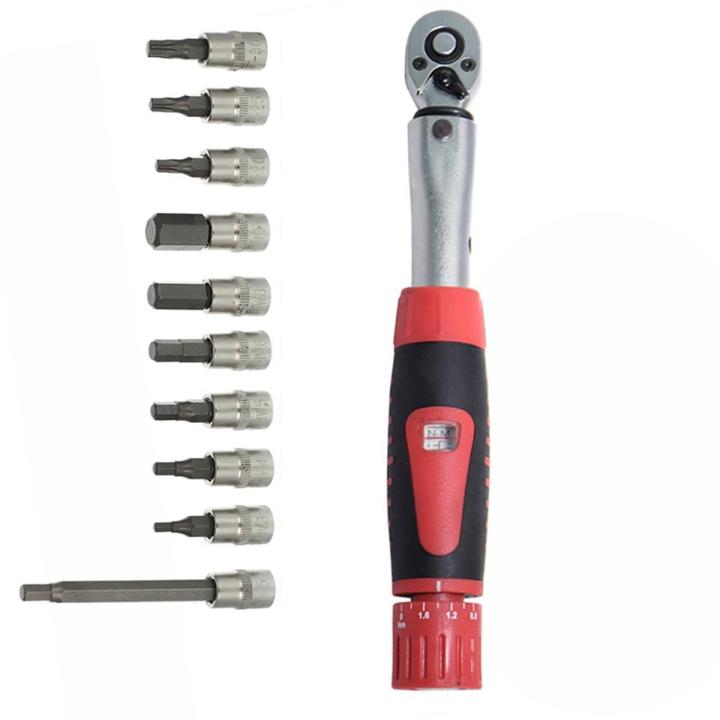 Mechanical Preset Torque Wrench Torque 2-24nm 1/4 Bicycle Torque Hand ...