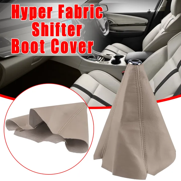 Universal Car Hyper Fabric Gear Motors Shift Knob Shifter Boot Cover ...