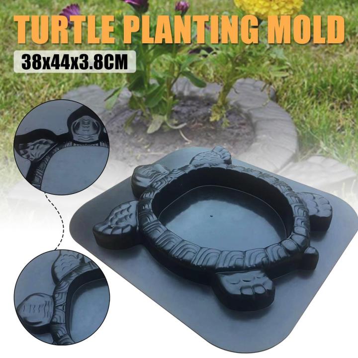 Turtle Planting New Mould Wall Brick Stepping Pave Mold Concrete Cement ...