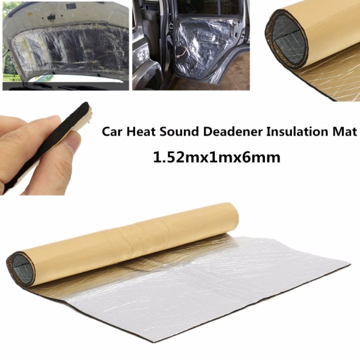 60"x39"Firewall Motors Sound Deadener Car Heat Shield Insulation ...