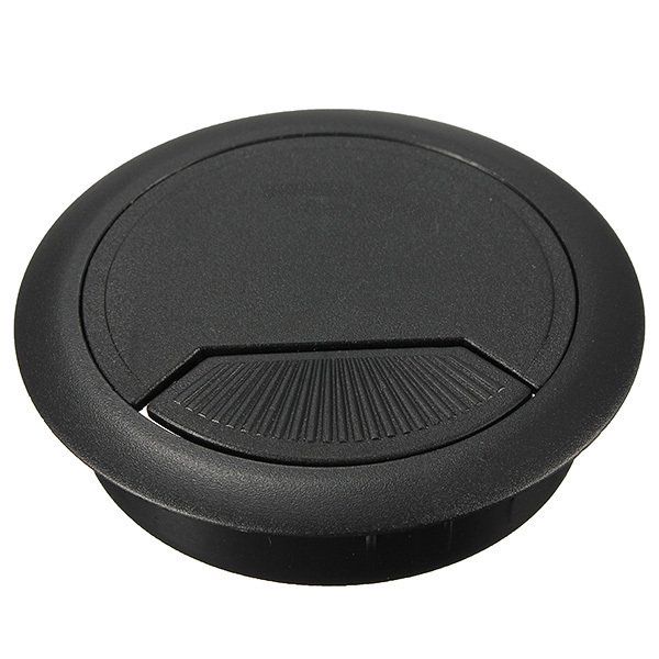 60mm Computer Desk Grommet Table Cable Wire Outlet Cord Plastic Hole ...