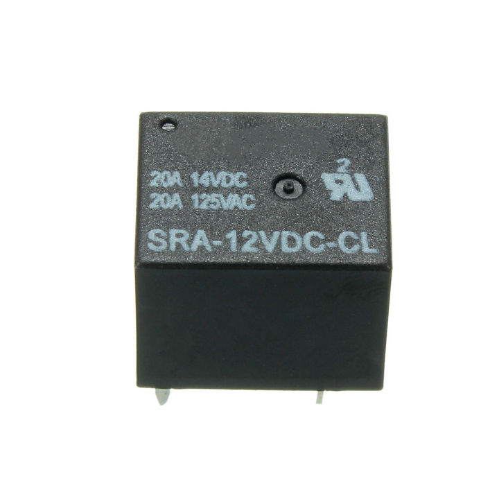 Hot 5 Pins SRA-12VDC-CL 12V DC Coil Power PCB Board General Purpose 20A ...