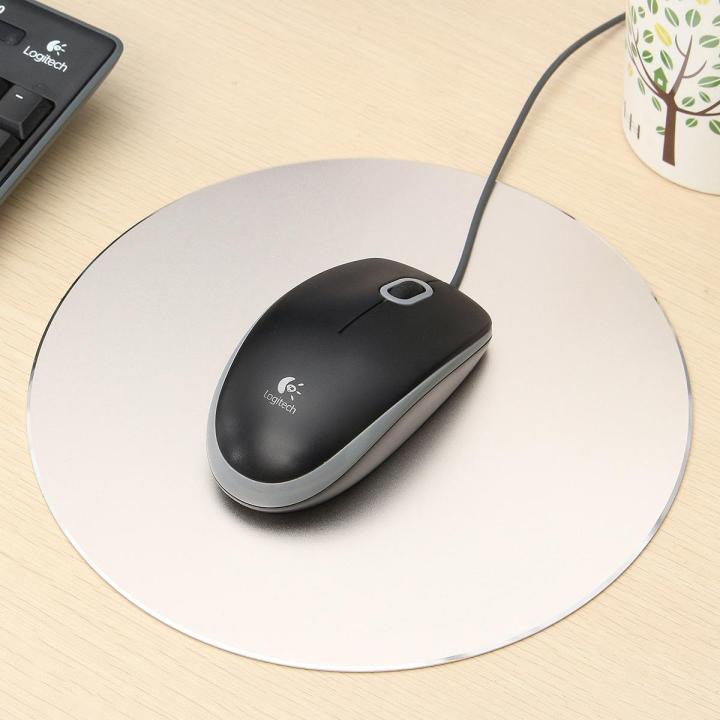 Non-slip Aluminum Premium Alloy Computers Mousepad Office Game Metal ...