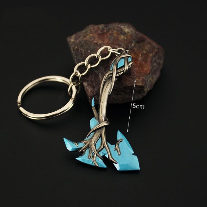 Riot Games Valorant Keychain Model keyring Key Holders Game Souvenir ...