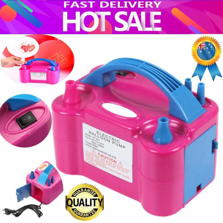High Power HOT SELL Electric Balloon Pump Two Nozzles Inflator Air ...