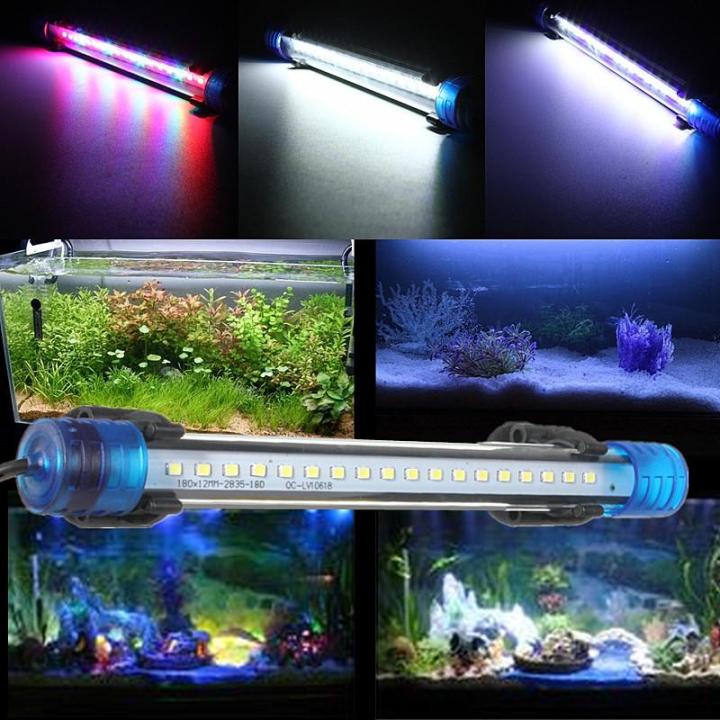 US Furniture Plug blue shell section 3W 30cm fish tank light 2835 27smd ...