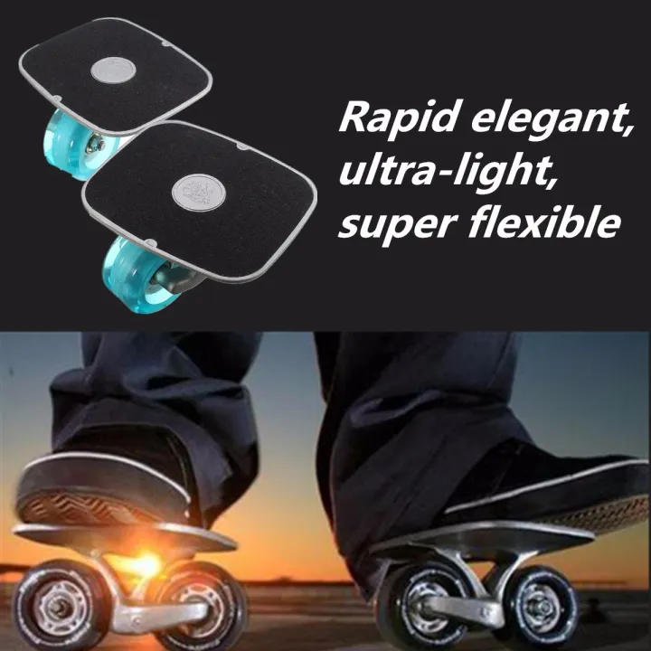 Drift Plate Split Floating Skateboard Four Wheel Drift Board Maple ...