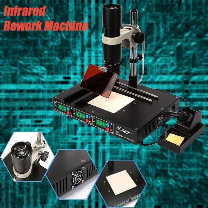 IRDA SMD HOT SELL & BGA IR Rework Station SMT Soldering Welder Infrared ...