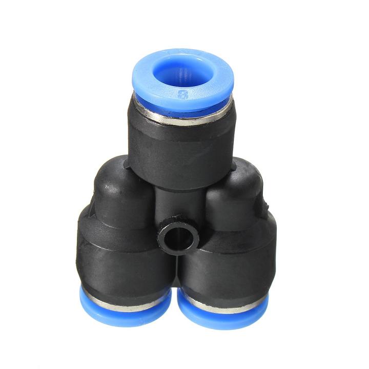10Pcs Y Union Tools DIY 4-12mm Pneumatic Push Quick Connector Fitting ...
