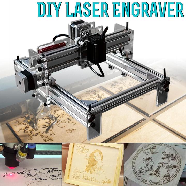 20*17cm 200mW Desktop Laser Engraving Cut-ting Machine DIY Logo Printer ...