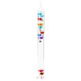 21'' Glass Galileo Liquid Thermometer Colorful Globe Float Temperature ...