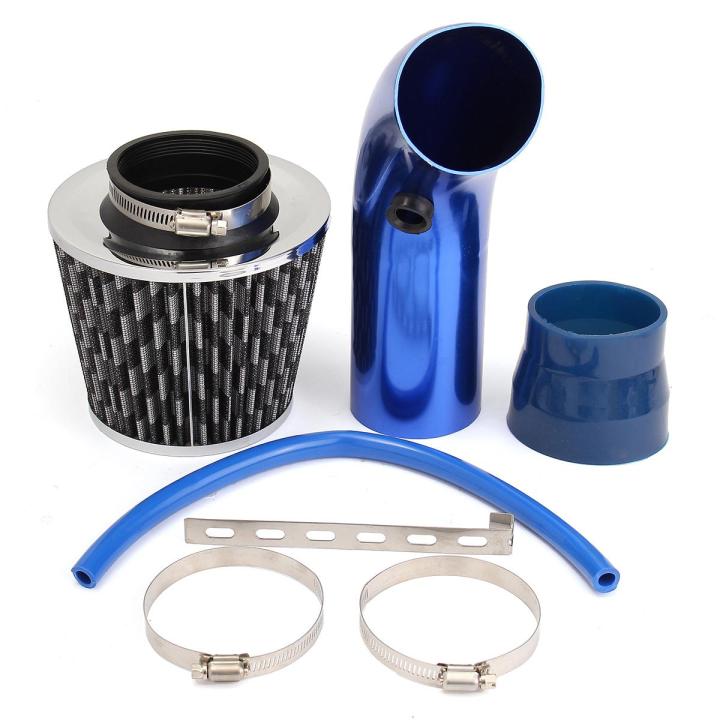 3" Universal Short Ram Racing High Flow Tools DIY Air Intake Kit Pipe ...