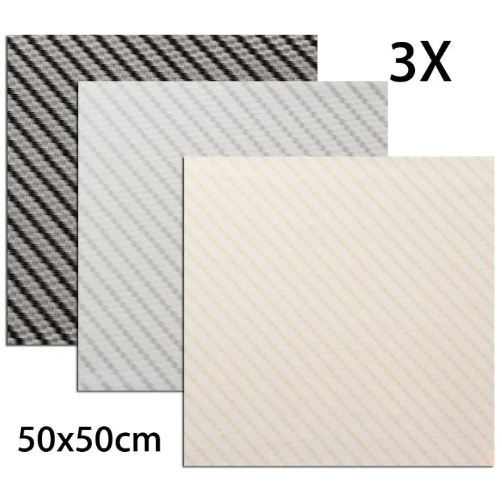 3pcs PVA New Dipping Hydrographics Water Transfer Printing Carbon Fiber ...