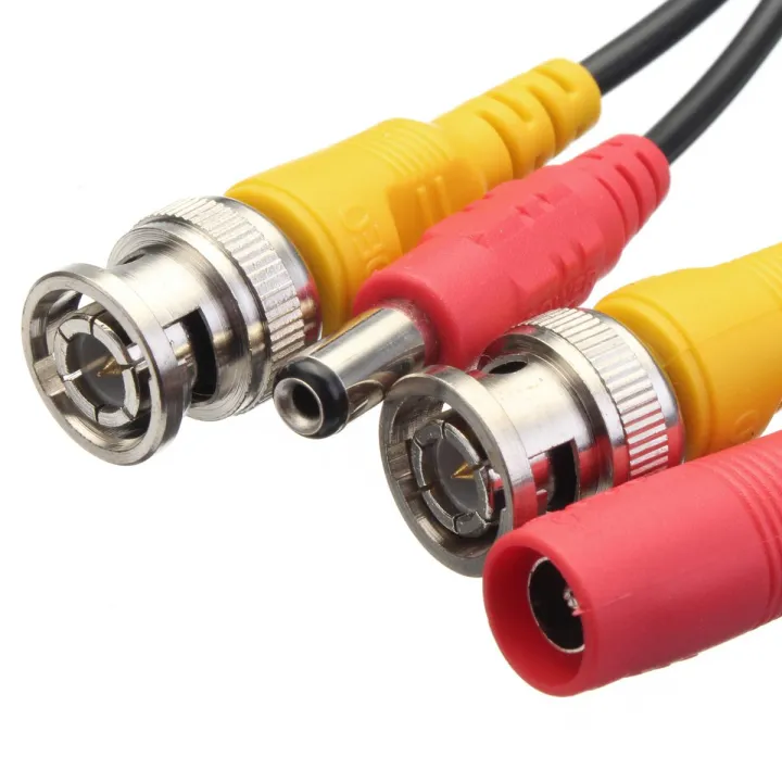 4Pcs 100ft New Security Camera Cable CCTV Video Power Wire BNC RCA ...