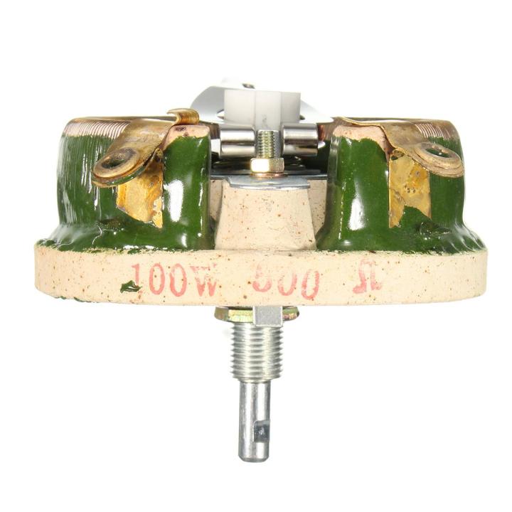 500 Ohm 100W Power Wirewound Potentiometer Rotary Rheostat Variable ...