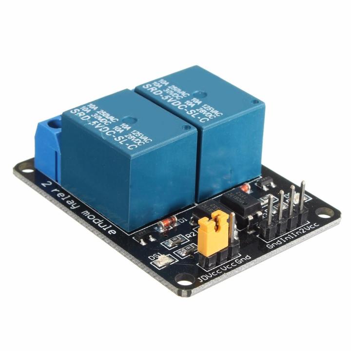 5V 2 Channel Relay Board Module Panel for Arduino Raspberry Pi ARM AVR ...