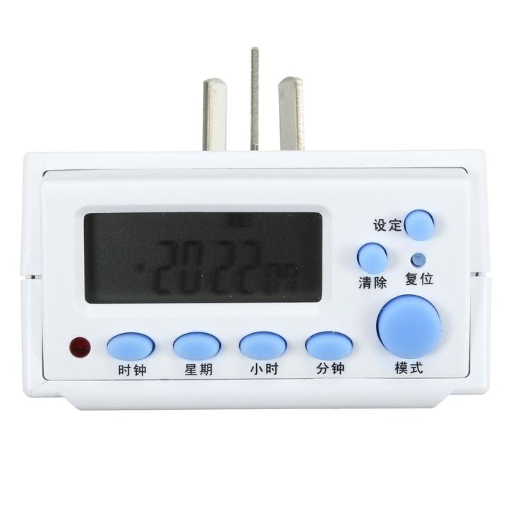 7 Day New Digital Electric Programmable Timer Outlet Switch Wall ...