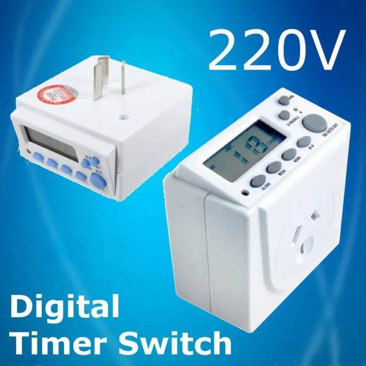 7 Day New Digital Electric Programmable Timer Outlet Switch Wall ...