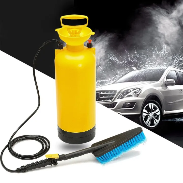 8L Portable premium Pressure Washer Power Pump Spray Car Wash Brush ...