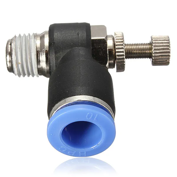 Air Angle Flow Tools DIY Speed Control Valve Connector Tube Hose ...