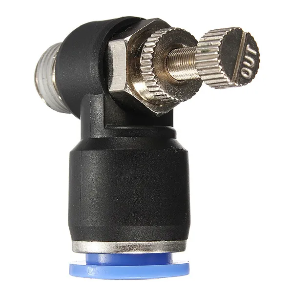 Air Angle Premium Flow Speed Control Valve Connector Tools DIY Tube ...