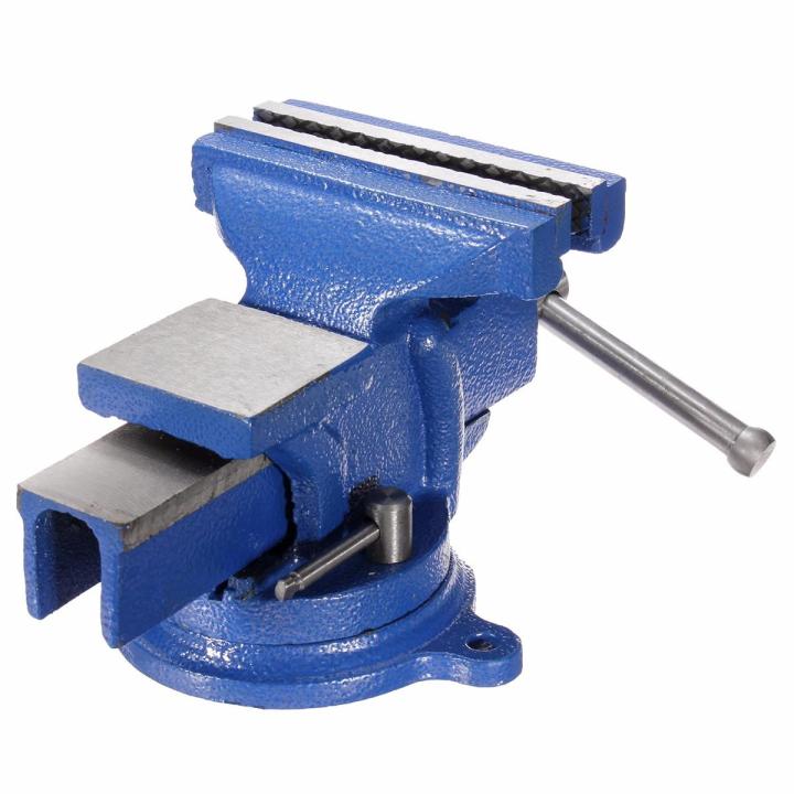 Bench Vice Vise 6 Inch 150mm Jaw Tools DIY Clamp Swivel Base for ...
