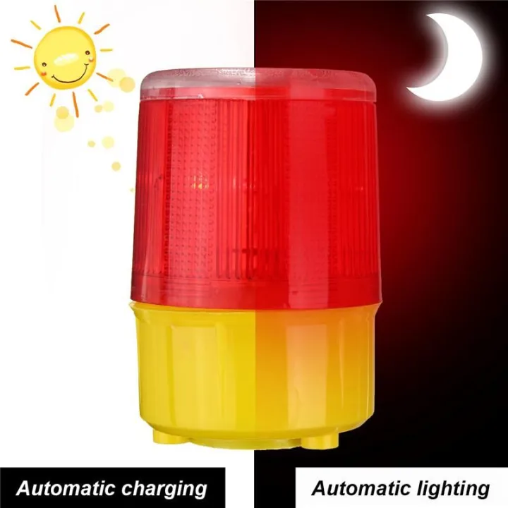 Car Solar Best Power LED Strobe Tools DIY Warning Alarm Security ...