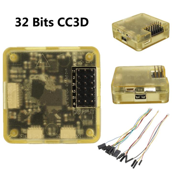 CC3D Open Source Flight Controller Board 32 Bits Processor Yellow Case New-Yellow | Daraz.lk