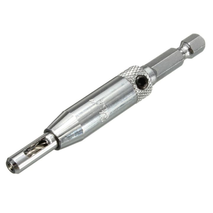 HSS Hex Best Shank Self Centering Tools DIY Hinge Drill Bit Set Pilot ...