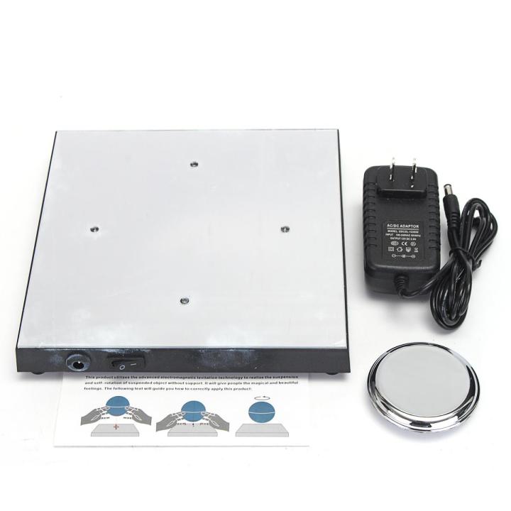 LED Rotating Magnetic Levitron Levitation Floating Plateform Show ...