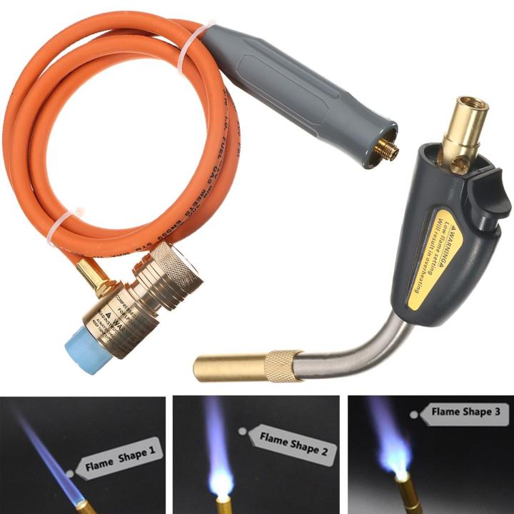 Mapp Gas Self Ignition Plumbing Turbo Torch With Hose Solder Propane ...