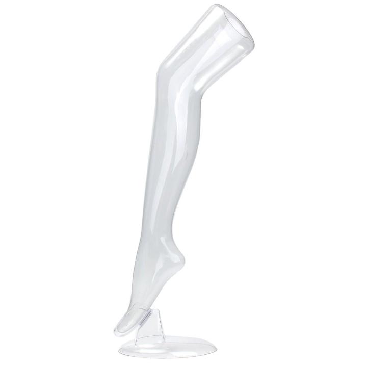 Plastic Female Leg Tools DIY Mold Long Stocking Mannequin Display Flesh ...