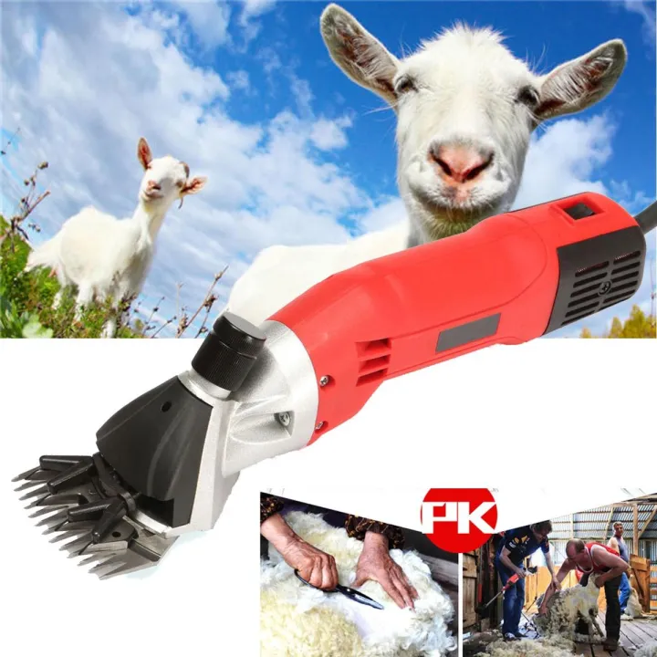 ST009 500W 220v Electric Sheep Goats Shearing Clipper Shear Alpaca Farm ...