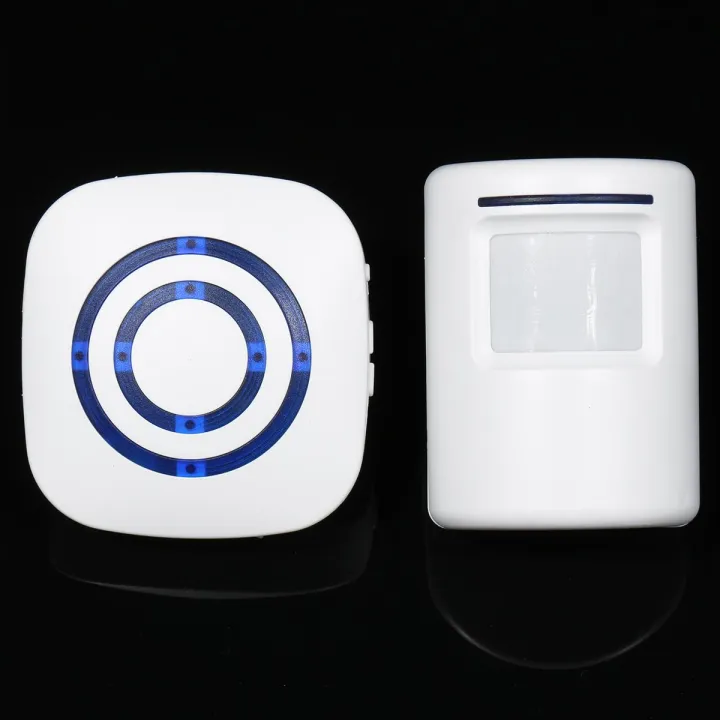 Motion Sensor Detector Gate Entry Door Bell Welcome Chime Alert Alarm ...