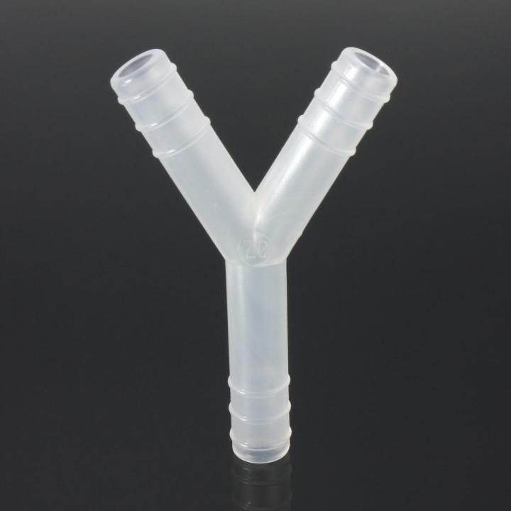 Y Shape Plastic Hose Pipe Coupler Connector Joiner Fitting Home Air ...