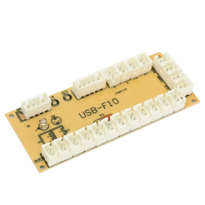 Zero Delay USB Encoder Arcade PC 5Pin joystick Wiring + Happ Buttons ...