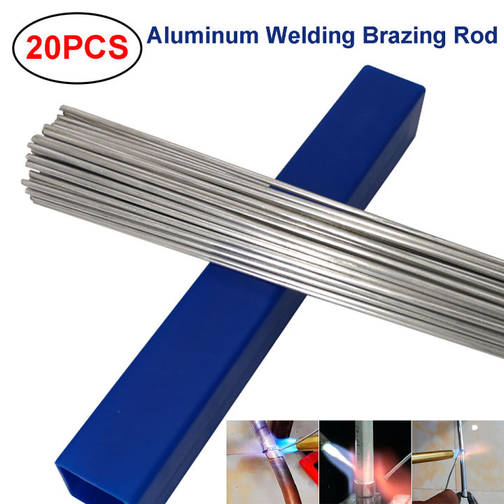 20Pcs Aluminum Welding Tools DIY Brazing Rods 1.6/2MM Low Temperature ...