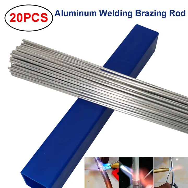 20Pcs Tools DIY Aluminum Welding Brazing Rods 1.6/2MM Low Temperature ...