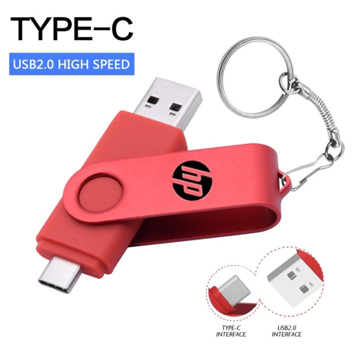 HP 3 in 1 OTG USB Type C Micro flash drive 2TB 1TB 512GB Pendrive High ...