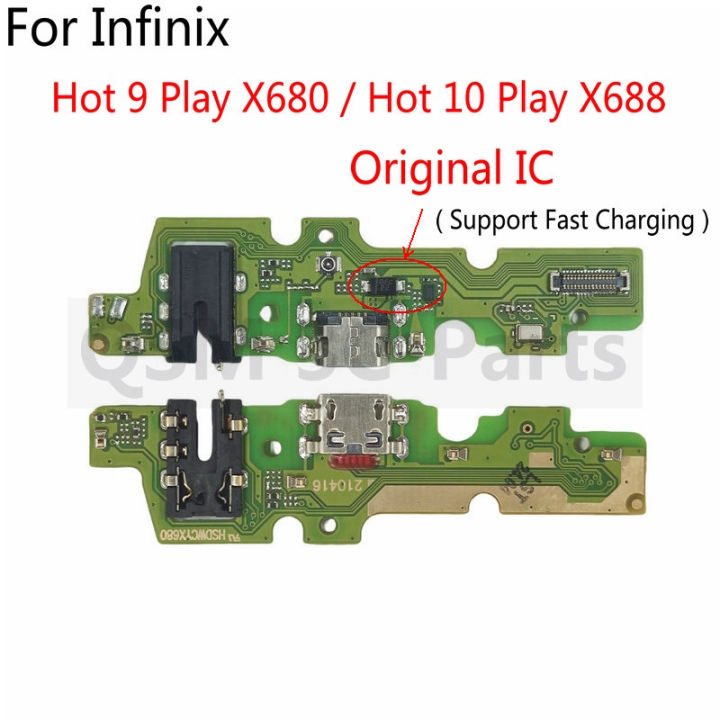 For Infinix Hot 9 10 Play X680 X688 X688B X688C Original with Full IC ...