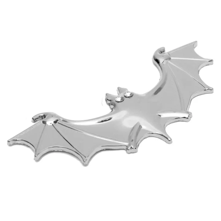 3D Metal Bat Car Logo Emblem Decal Emblem Badge Truck Auto Motor Decor ...