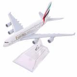New 16cm New Diecast Model Airbus380 Emirates Airlines A-380 Aircraft ...