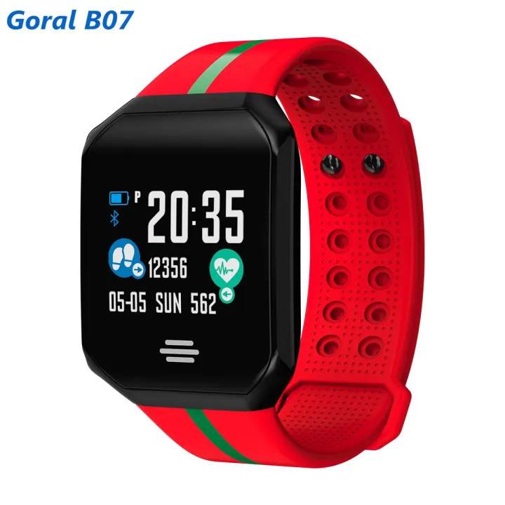 Goral B07 Durable Color Computers Screen Smart Watch Heart Rate Blood ...