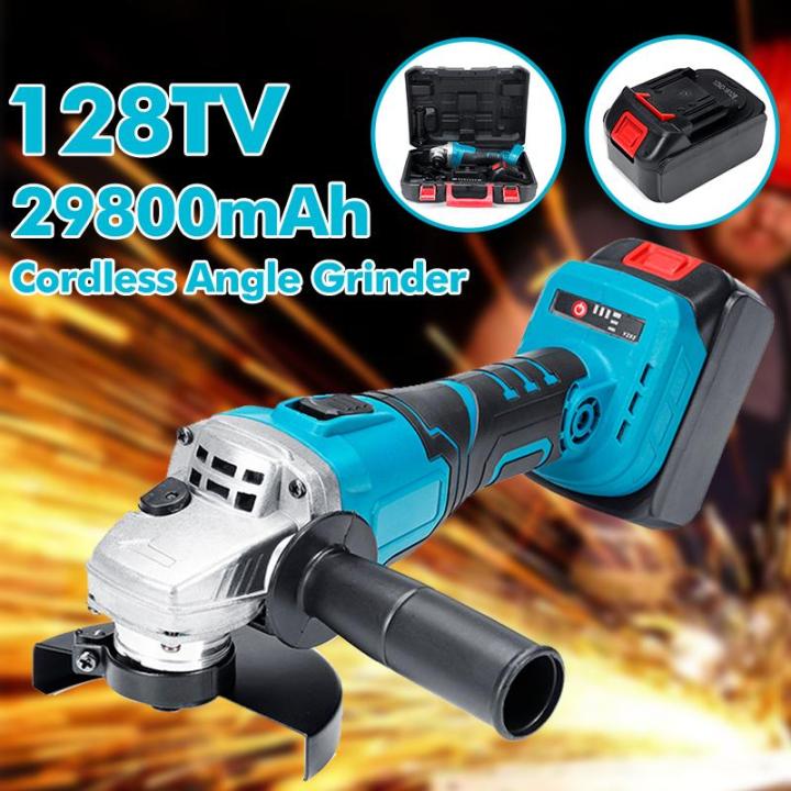 Rechargeable Tools DIY Grinders Cordless Electric Angle Grinder For ...