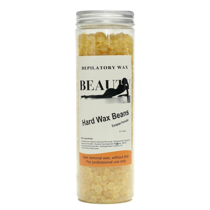 500g/Bottle Depilatory Chic Hot Film Hard Wax Beans Pellet Women Body ...
