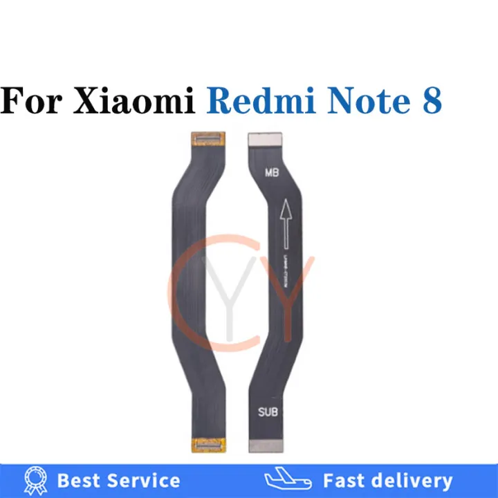 For Redmi Note 8 Pro Flex Ribbon Main Motherboard LCD Display Charging ...