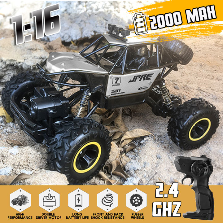 Kids 1/16 Chic Remote Control RC Cars Monster Truck Racing RTR Vehicles ...